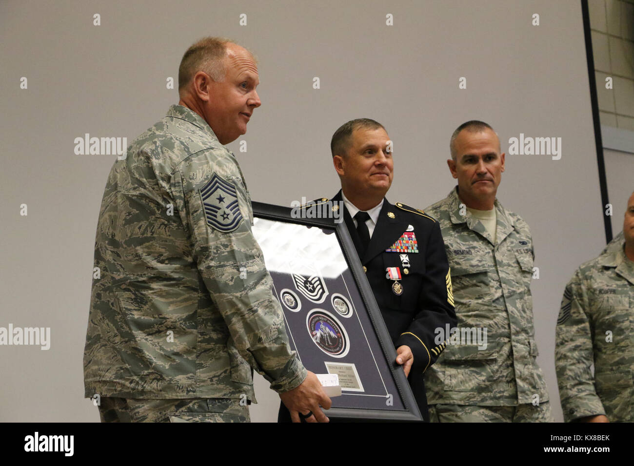 CSM Micheal Miller was celebrated at his retirement ceremony at the ...