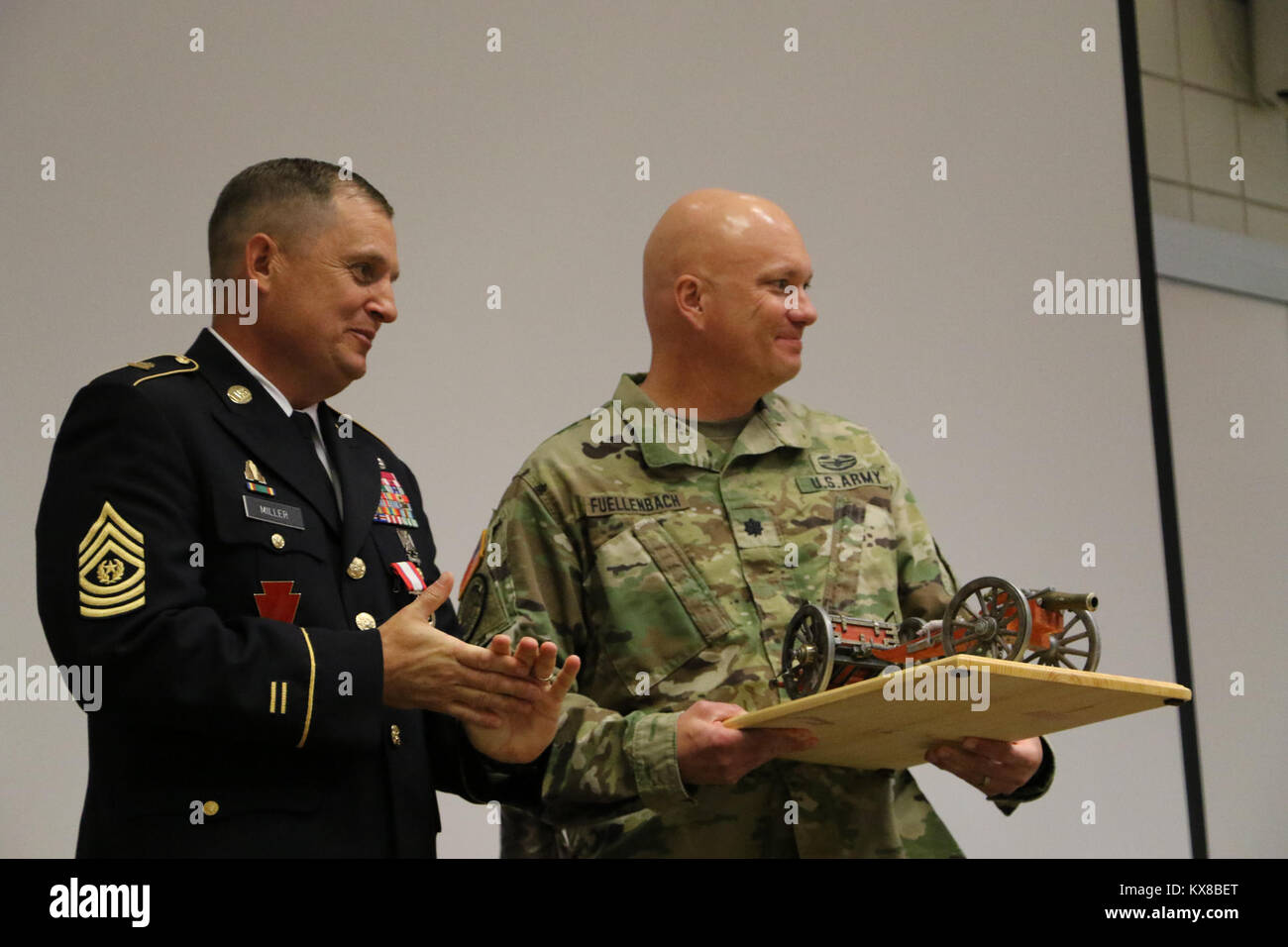 CSM Micheal Miller was celebrated at his retirement ceremony at the ...