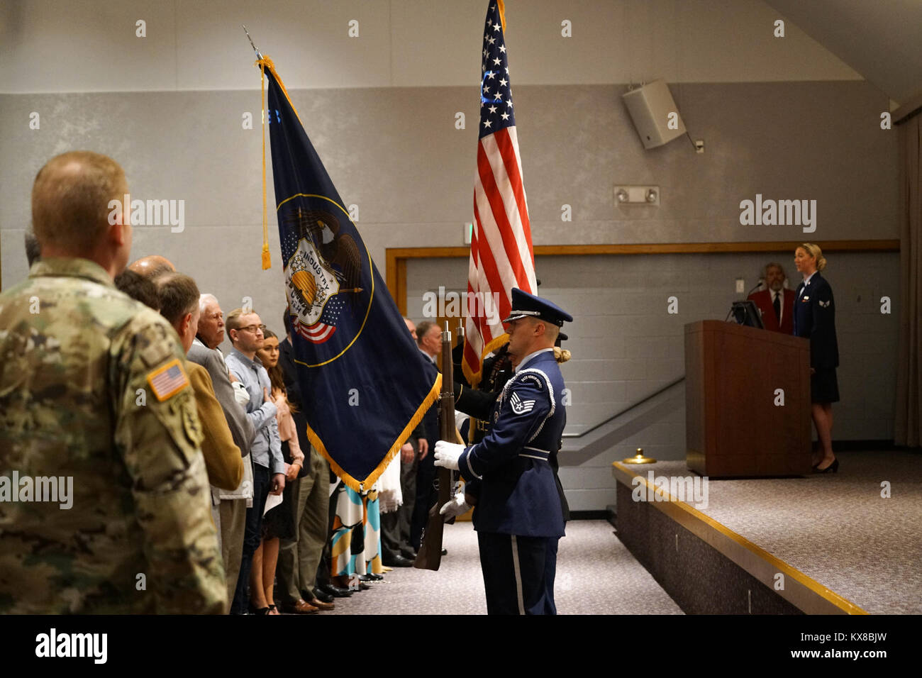 Brig. Gen. Ken L. Gammon's retirement ceremony, 26 April, 2017. (US ...