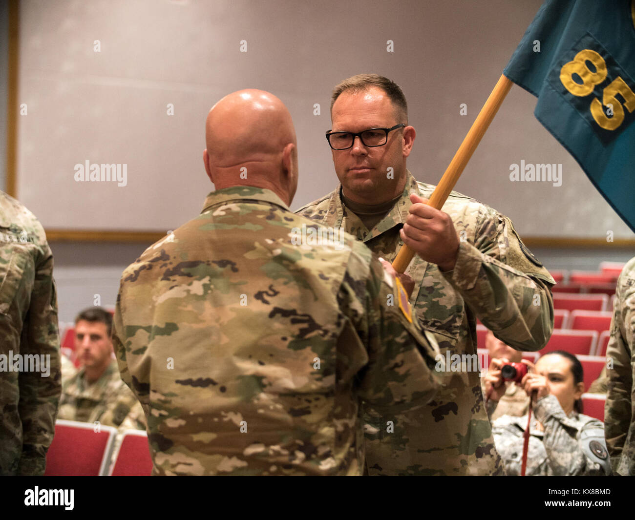 The 85th Civil Support Team conducted a change of command ceremony at ...