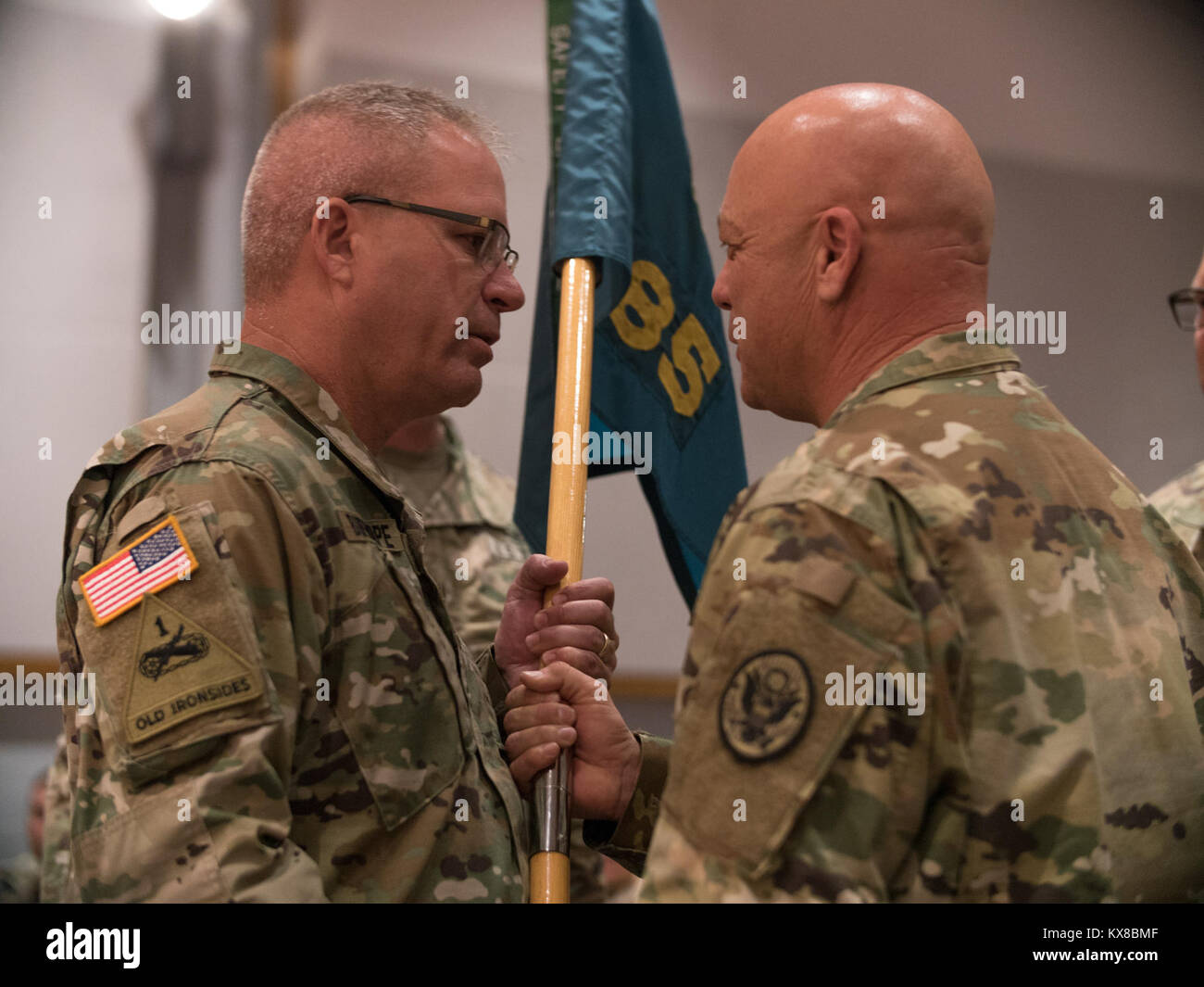 The 85th Civil Support Team conducted a change of command ceremony at ...