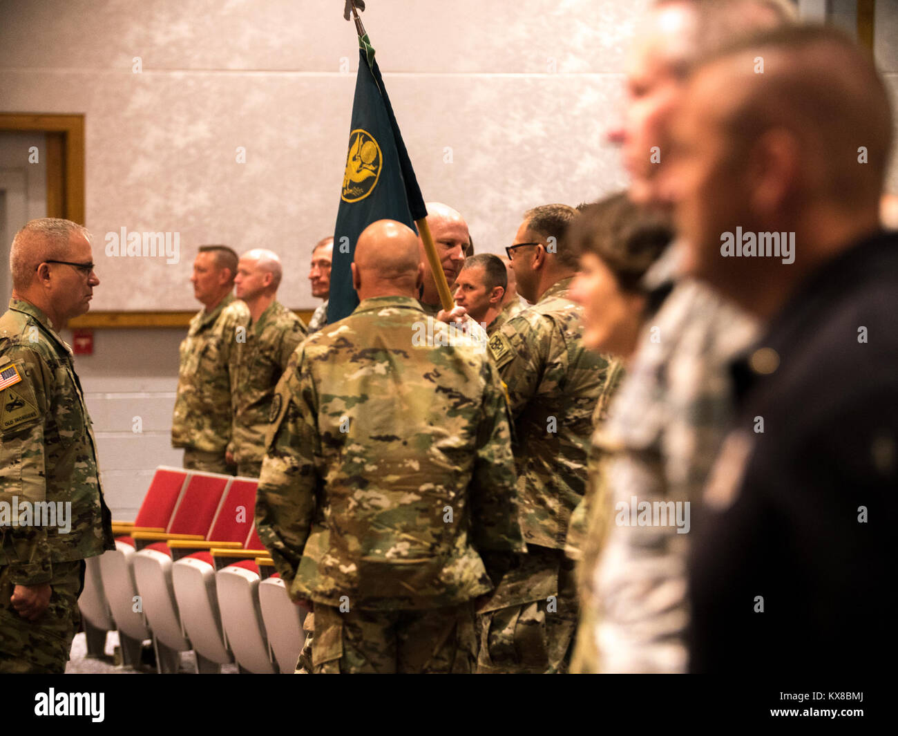 The 85th Civil Support Team conducted a change of command ceremony at ...