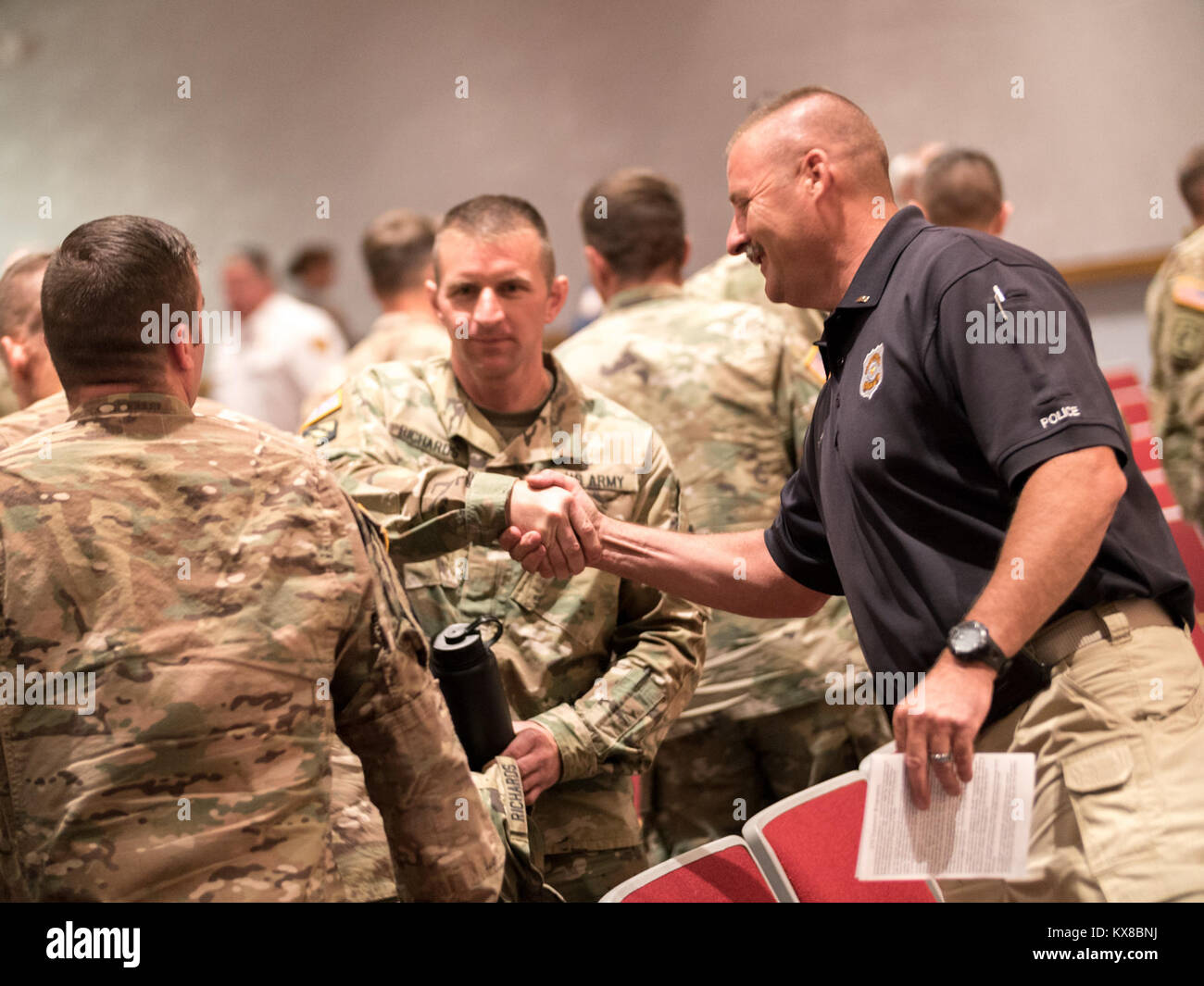 The 85th Civil Support Team conducted a change of command ceremony at ...