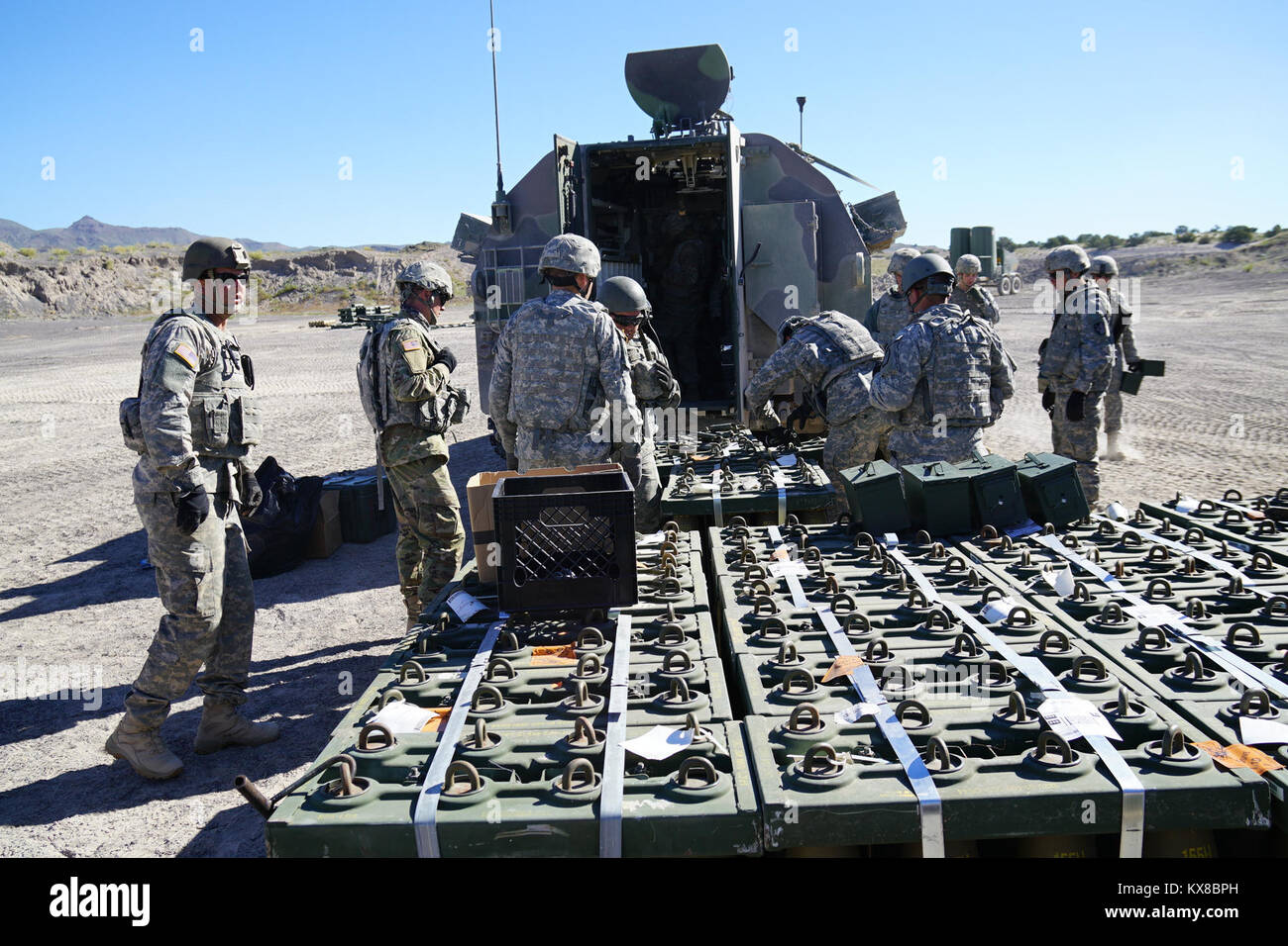 Armed forces in action Stock Photo - Alamy