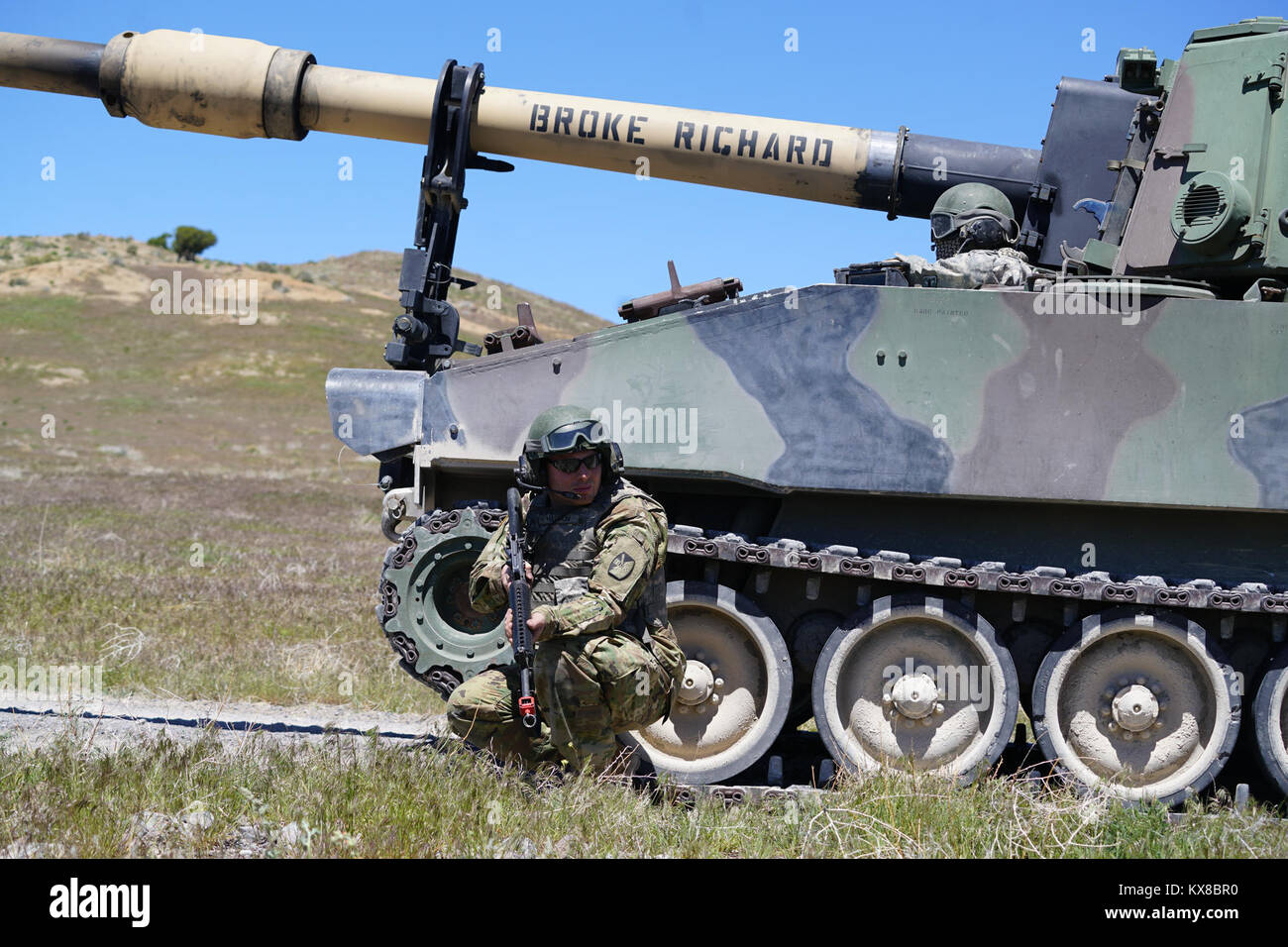 Armed forces in action Stock Photo - Alamy
