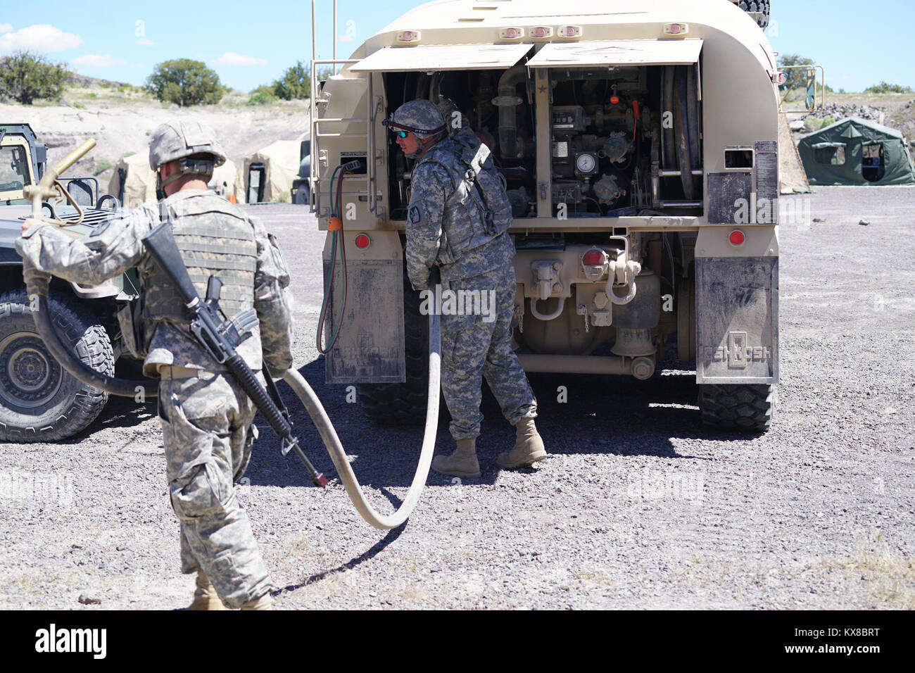 Armed forces in action Stock Photo - Alamy