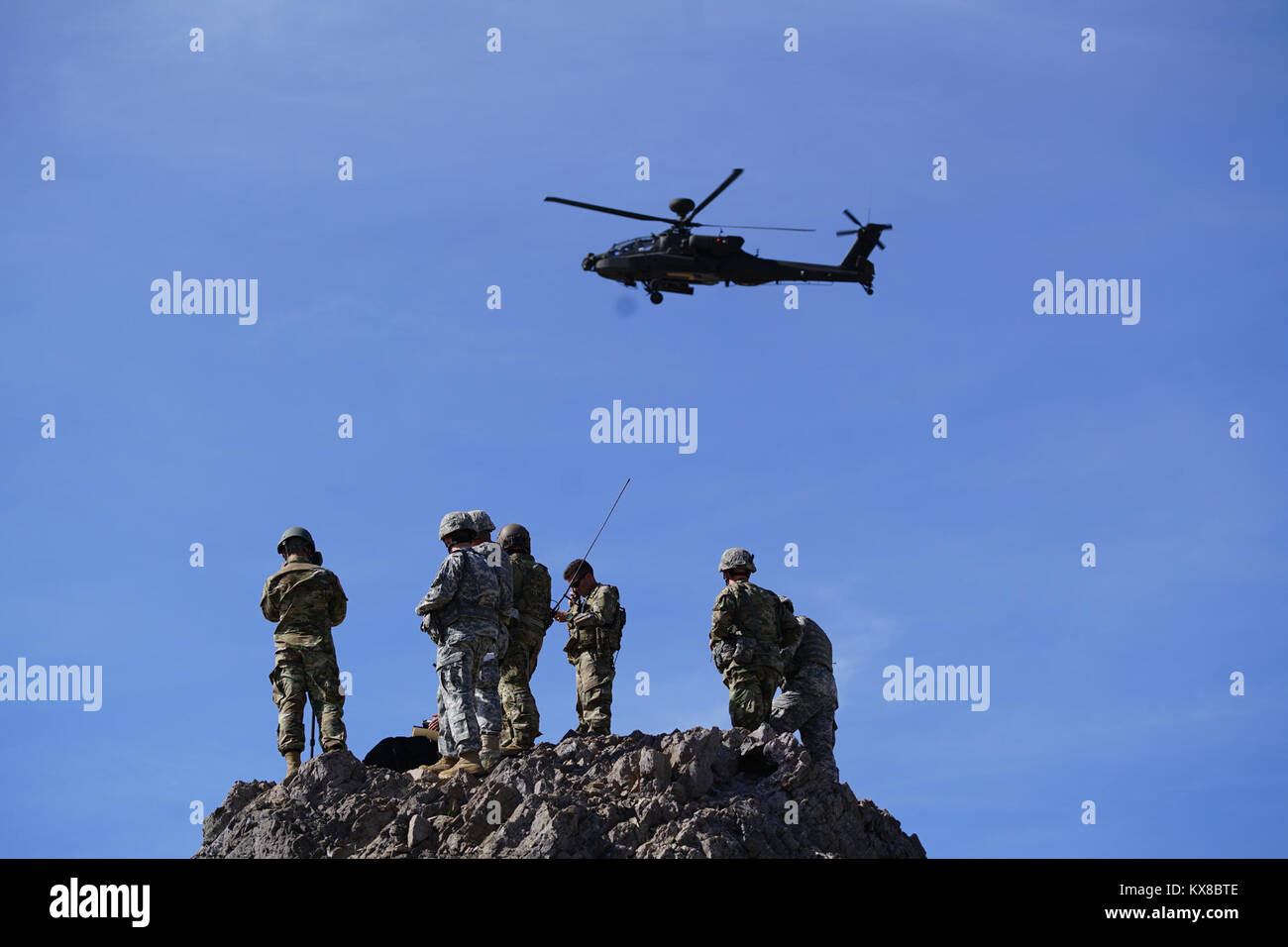 Armed forces in action Stock Photo - Alamy