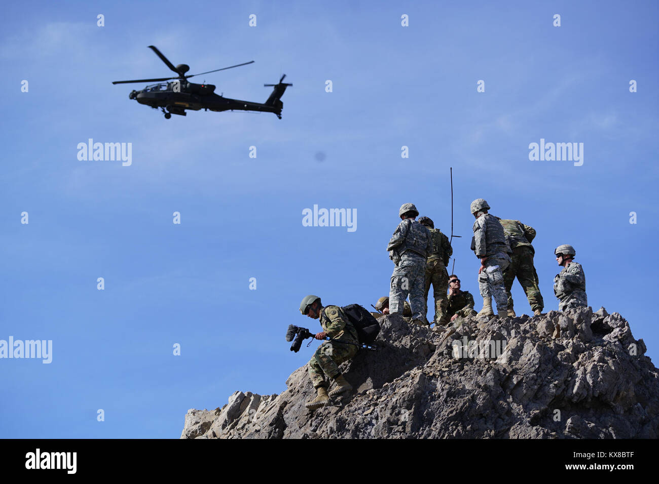Armed forces in action Stock Photo - Alamy