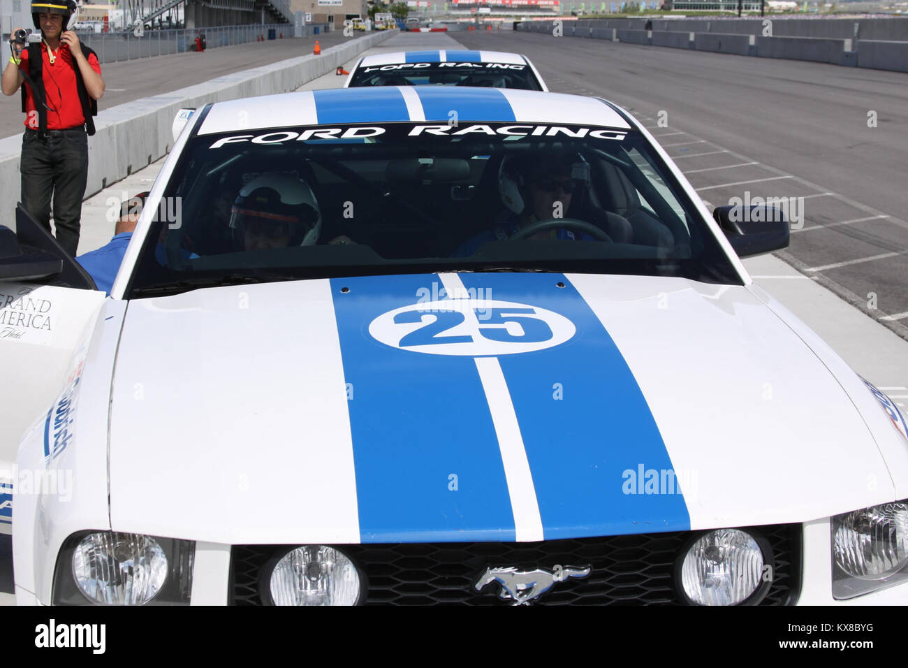 US Army National Guard personnel experience Indycar motor racing at ...