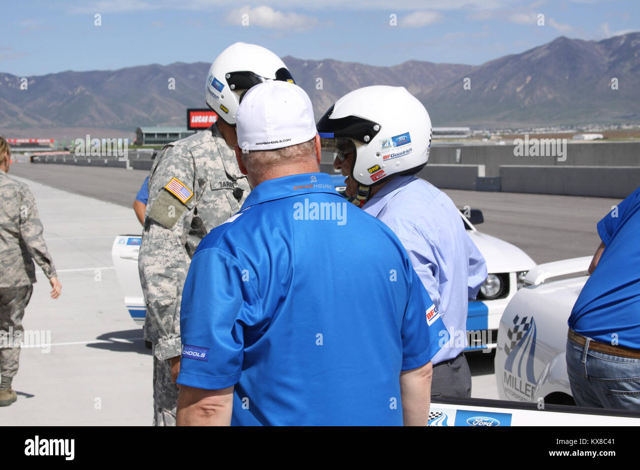 US Army National Guard personnel experience Indycar motor racing at ...