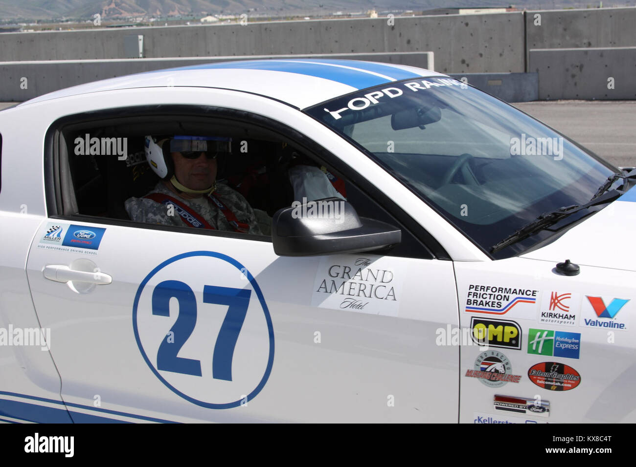 US Army National Guard personnel experience Indycar motor racing at ...