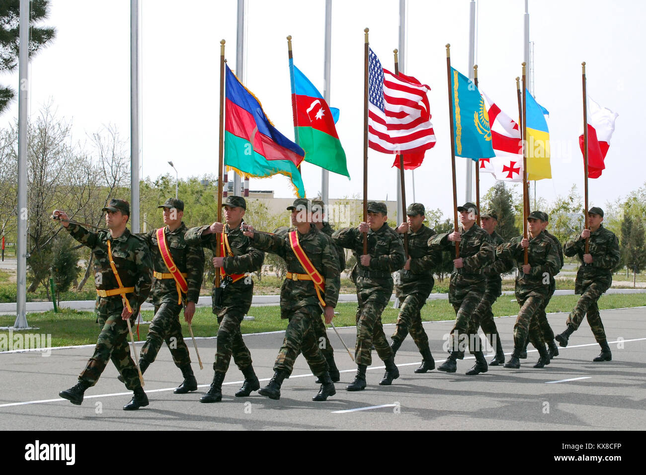 Azerbaijan - Soldiers from the Utah National Guard's 1457th Engineer ...