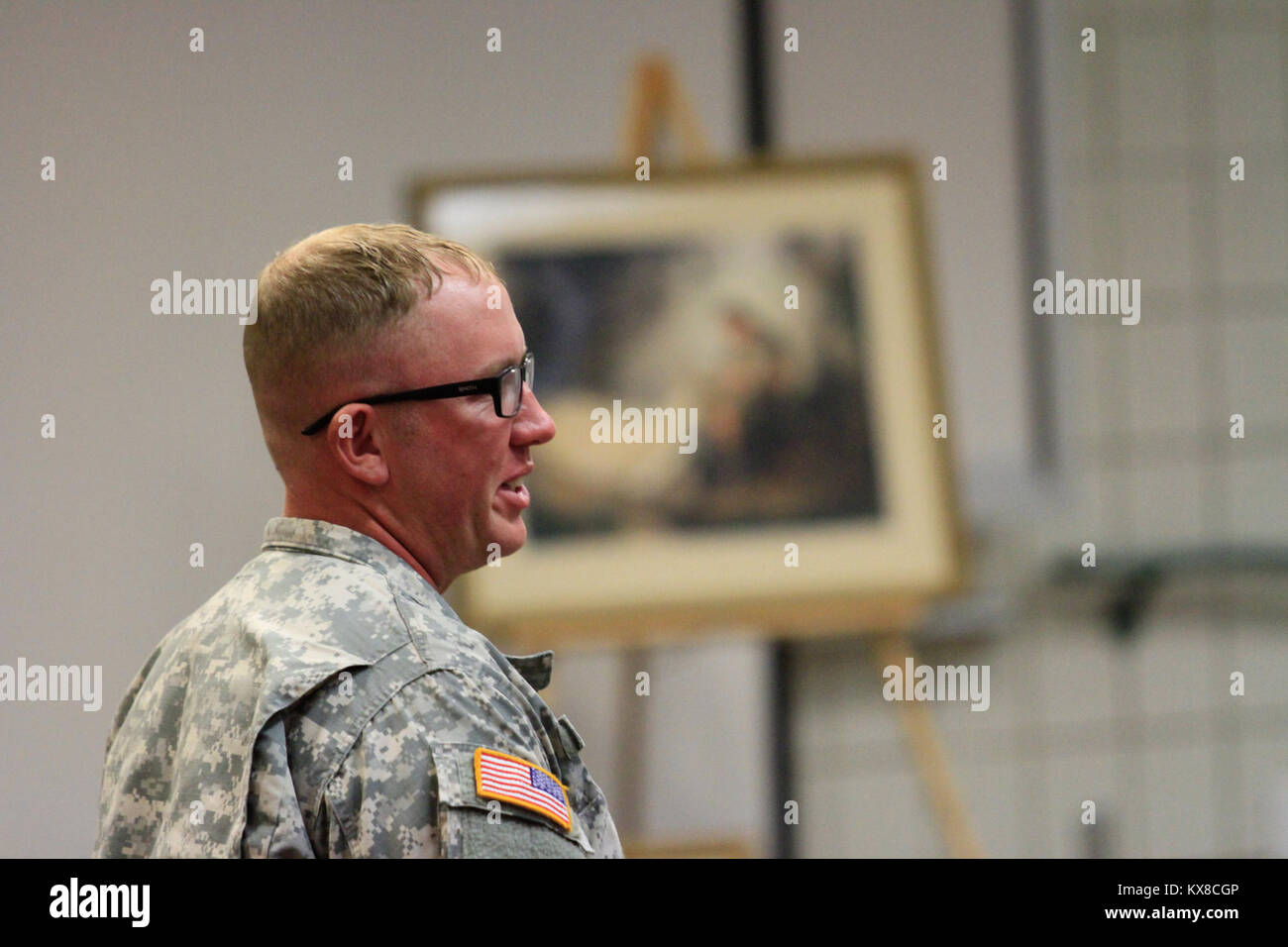 Sgt. Benjamin Rogers received the Utah Cross from Maj. Gen. Jefferson ...