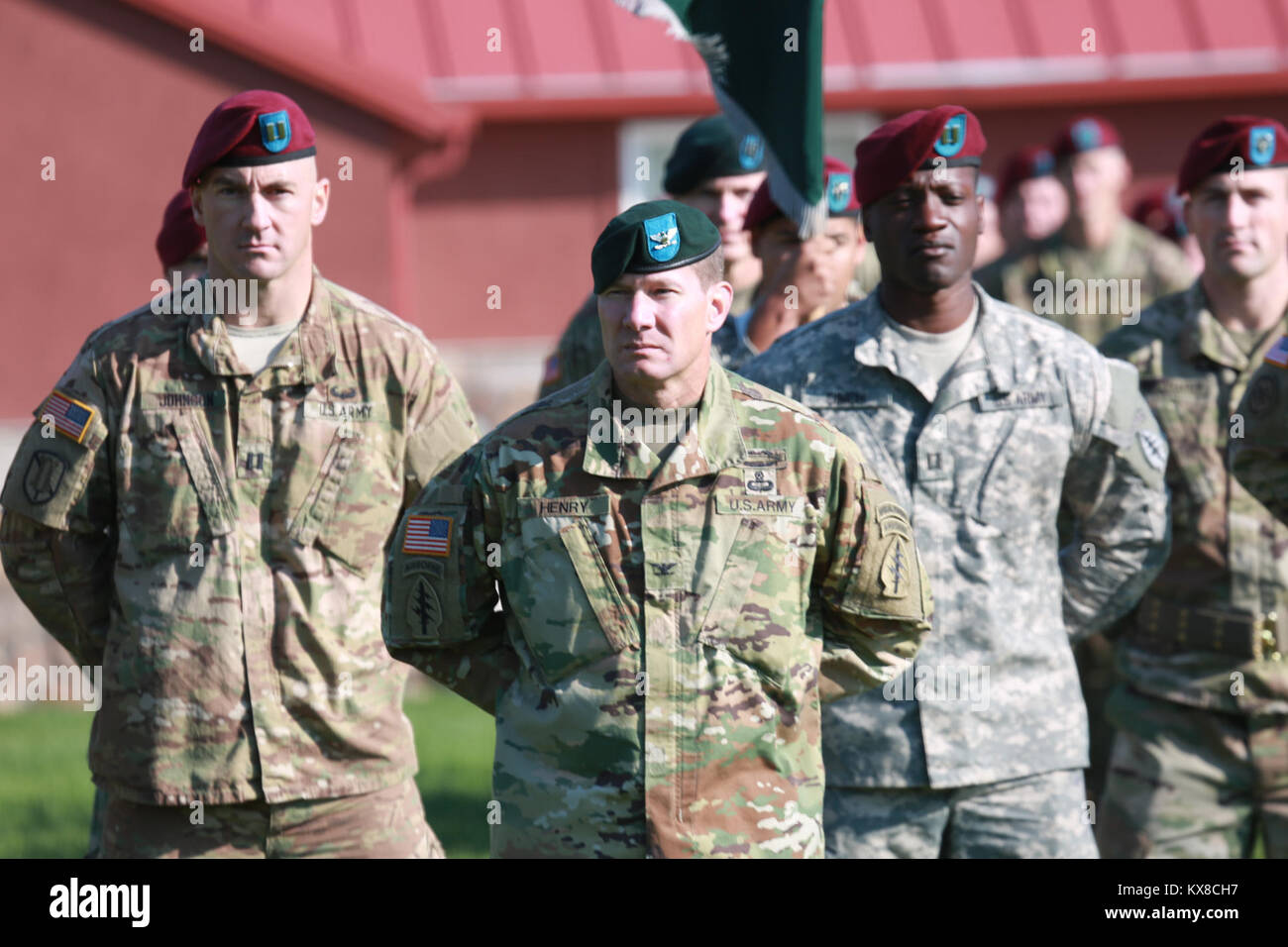 US Army National Guard parade and ceremony Stock Photo - Alamy