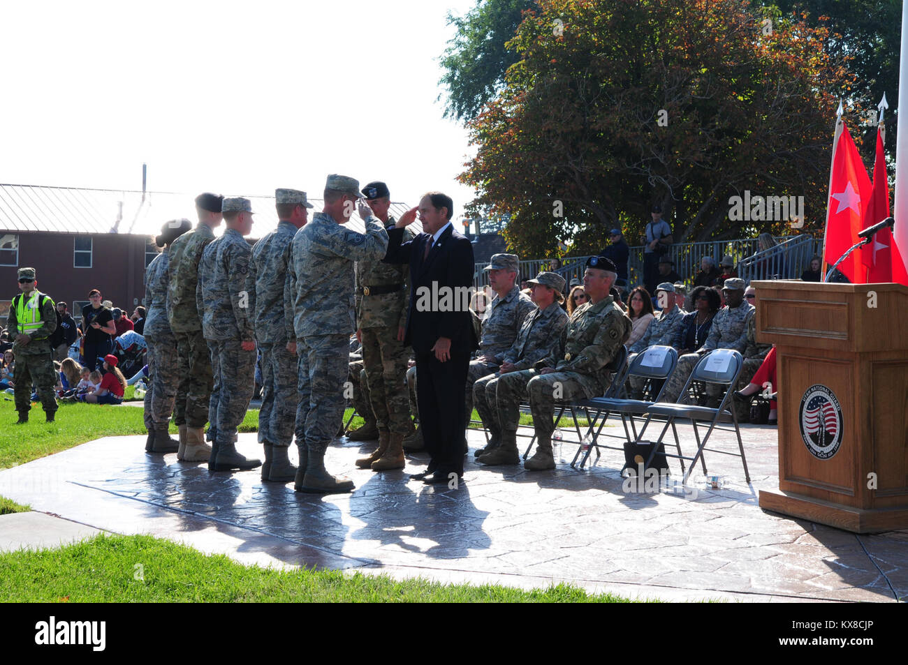 US Army National Guard parade and ceremony Stock Photo - Alamy