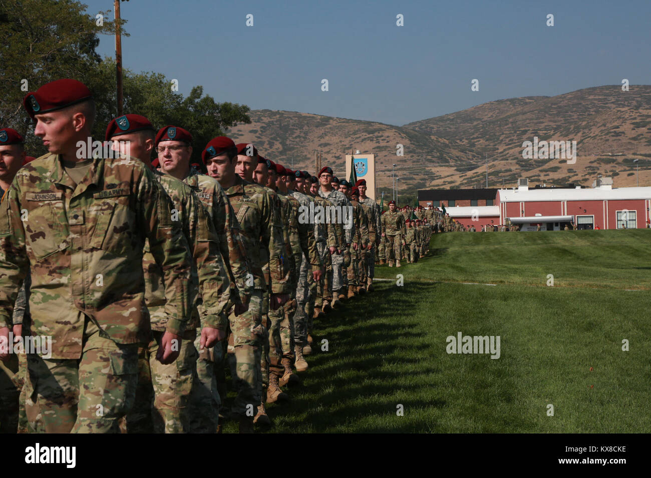 US Army National Guard parade and ceremony Stock Photo - Alamy