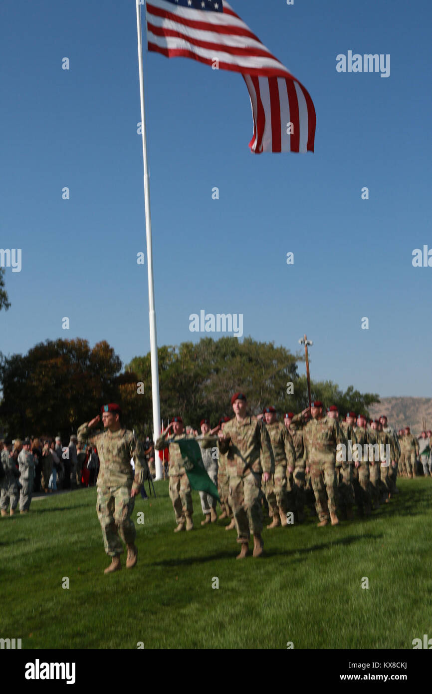 US Army National Guard parade and ceremony Stock Photo - Alamy
