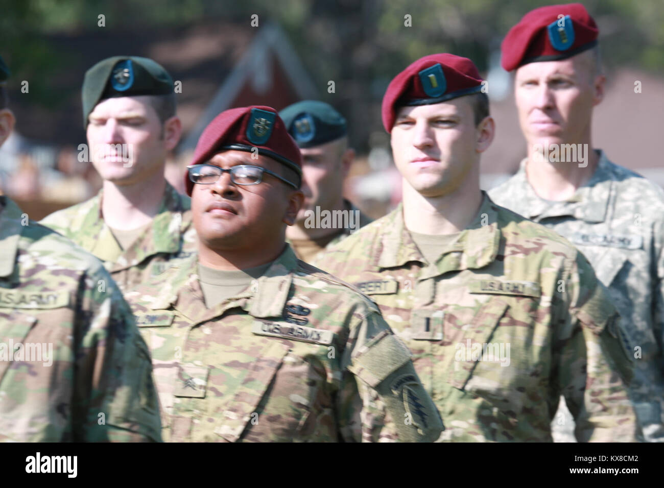 US Army National Guard parade and ceremony Stock Photo - Alamy