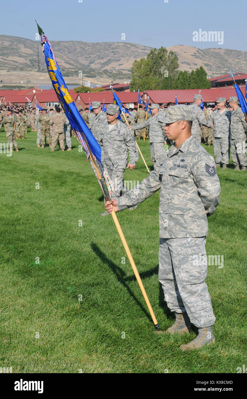 US Army National Guard parade and ceremony Stock Photo - Alamy