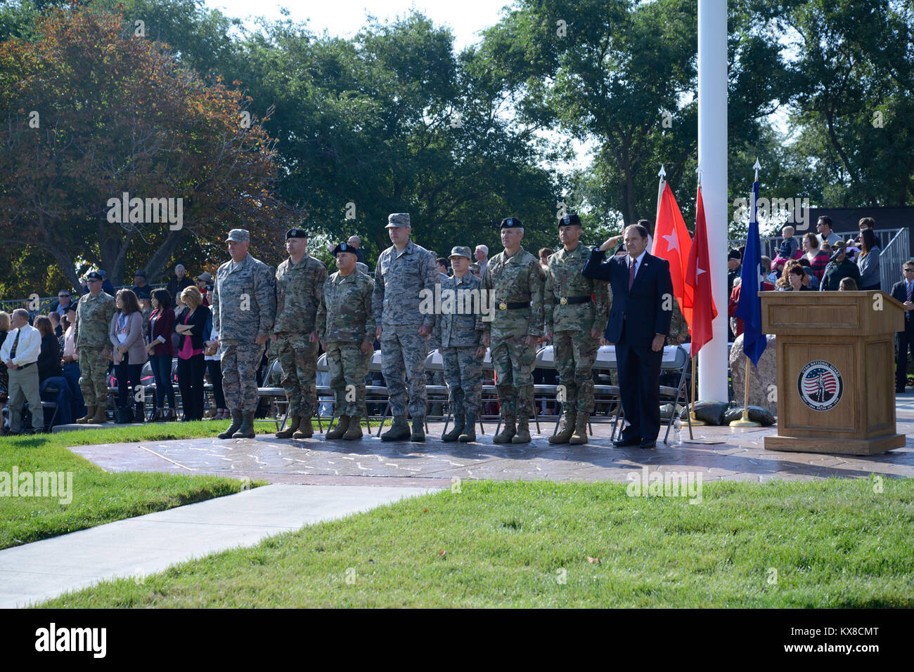 US Army National Guard parade and ceremony Stock Photo - Alamy