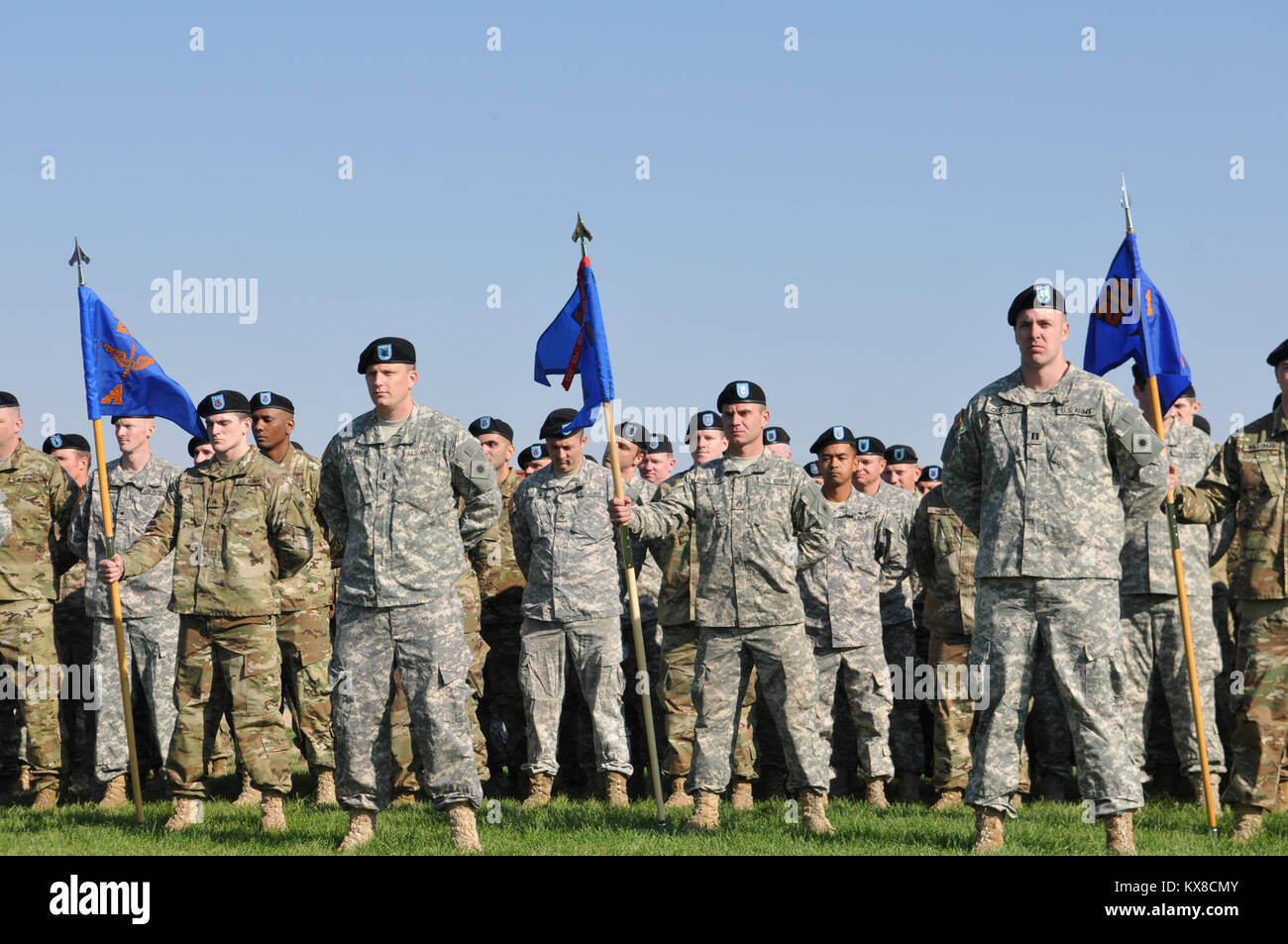 US Army National Guard parade and ceremony Stock Photo - Alamy