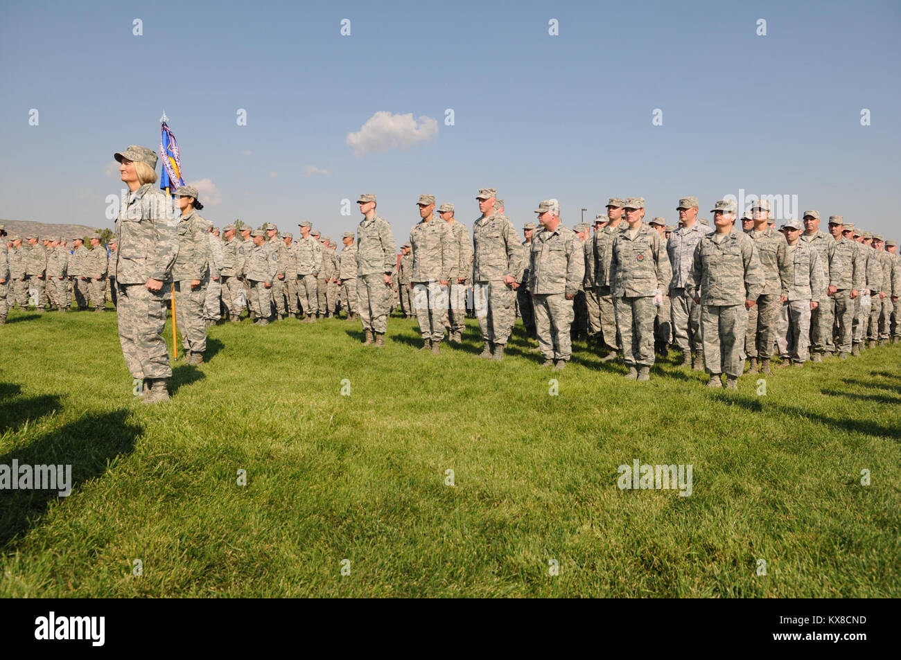 US Army National Guard parade and ceremony Stock Photo - Alamy