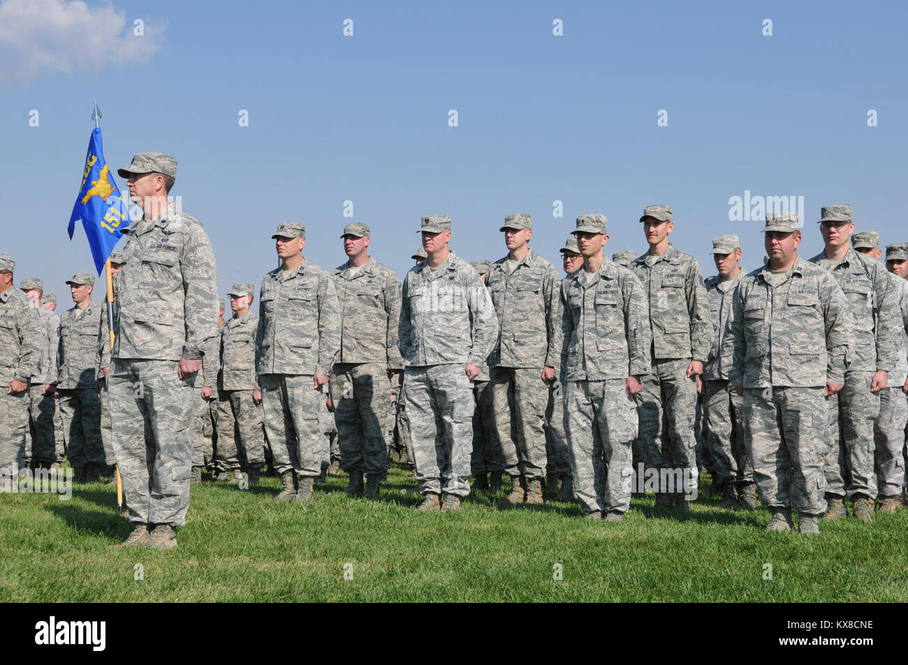 US Army National Guard parade and ceremony Stock Photo - Alamy