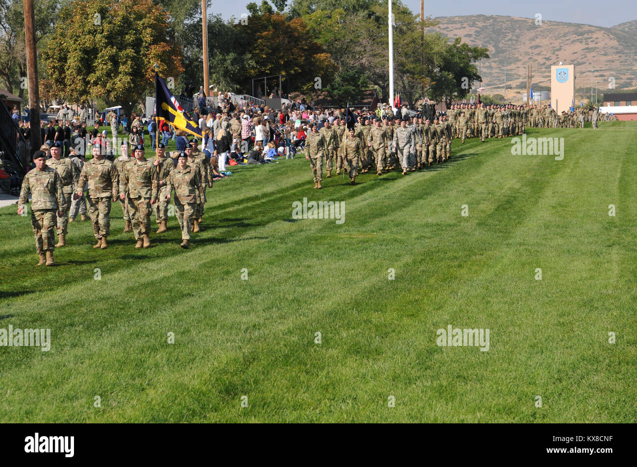 US Army National Guard parade and ceremony Stock Photo - Alamy