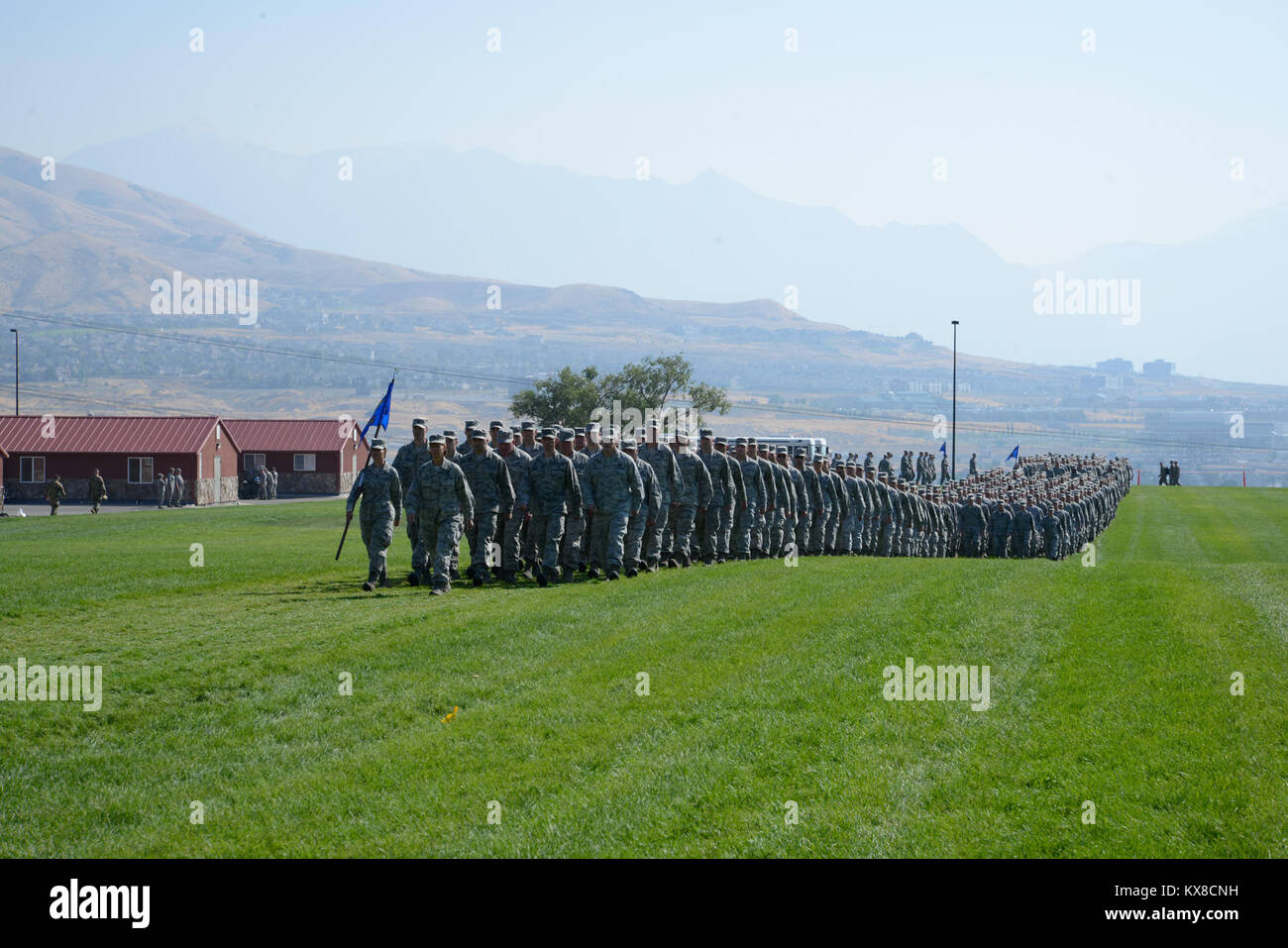 US Army National Guard parade and ceremony Stock Photo - Alamy