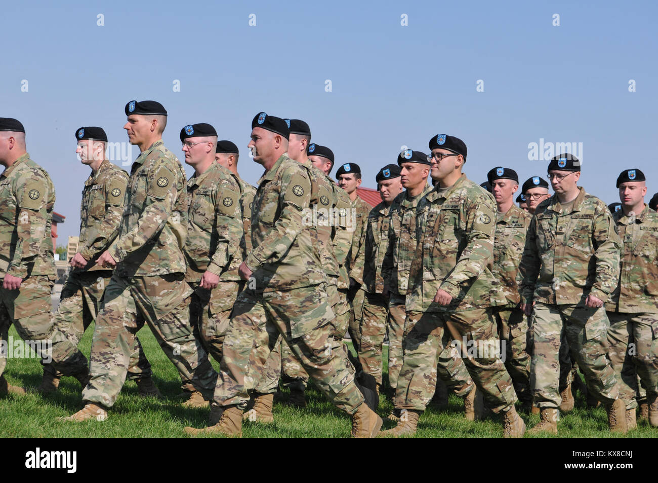 US Army National Guard parade and ceremony Stock Photo - Alamy