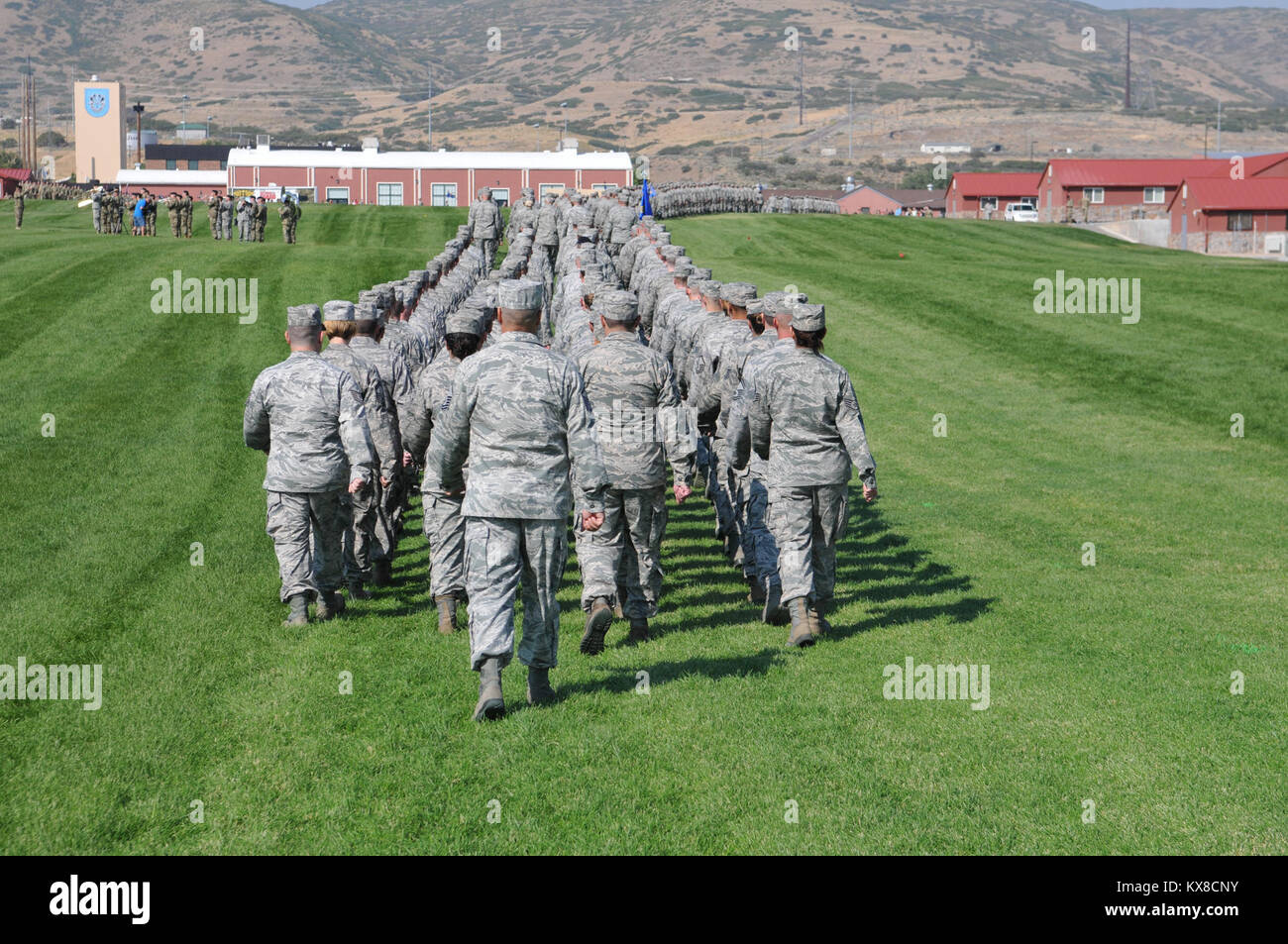 US Army National Guard parade and ceremony Stock Photo - Alamy