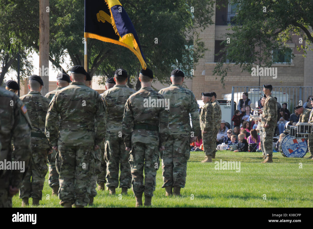 US Army National Guard parade and ceremony Stock Photo - Alamy
