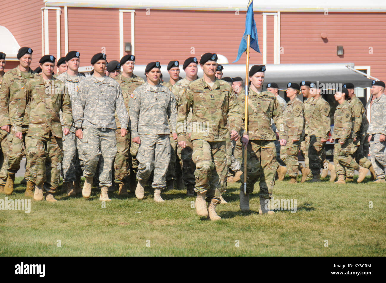 US Army National Guard parade and ceremony Stock Photo - Alamy