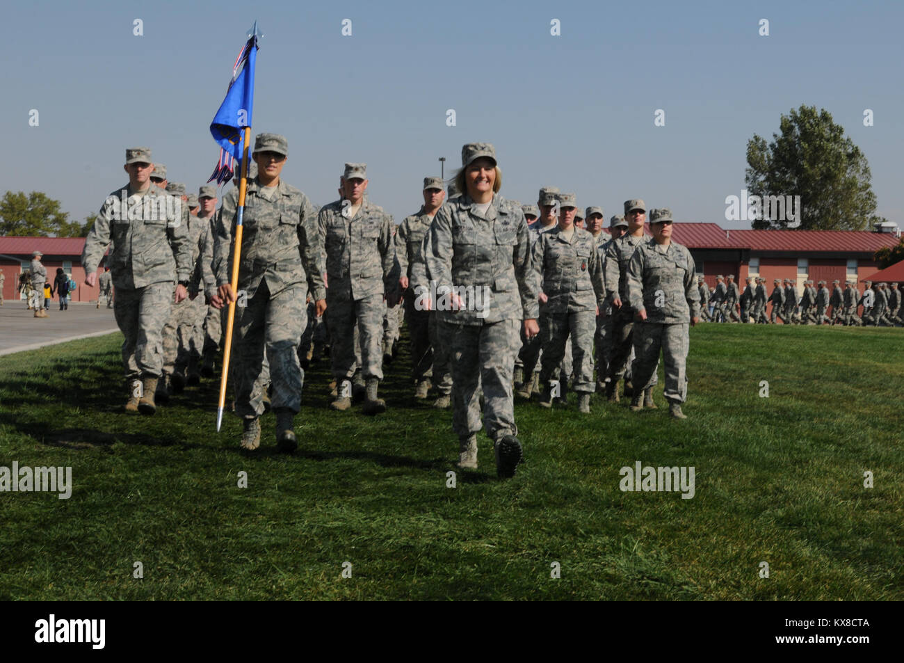 US Army National Guard parade and ceremony Stock Photo - Alamy