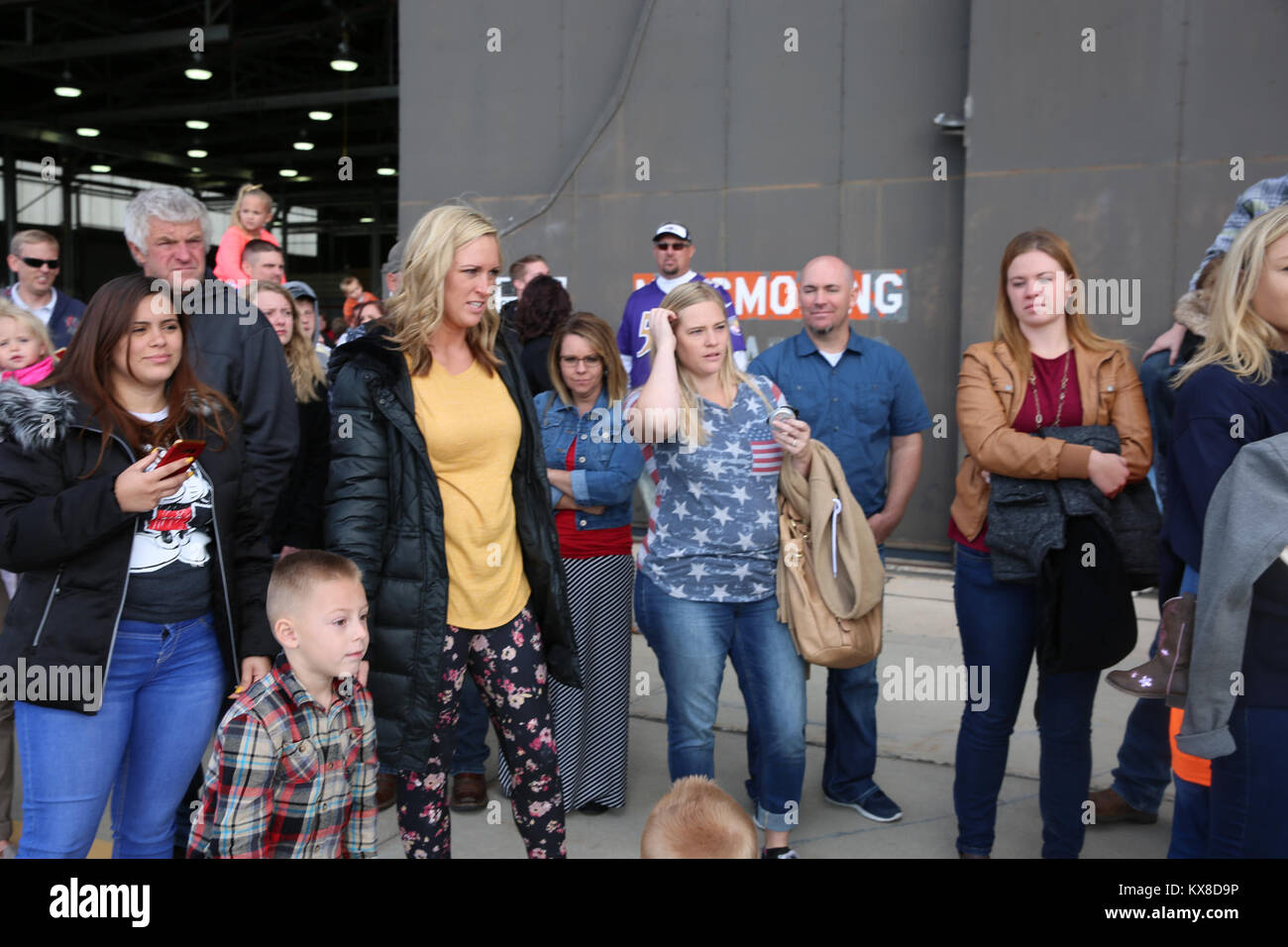 President Donald J. Trump visit at airfield Stock Photo - Alamy