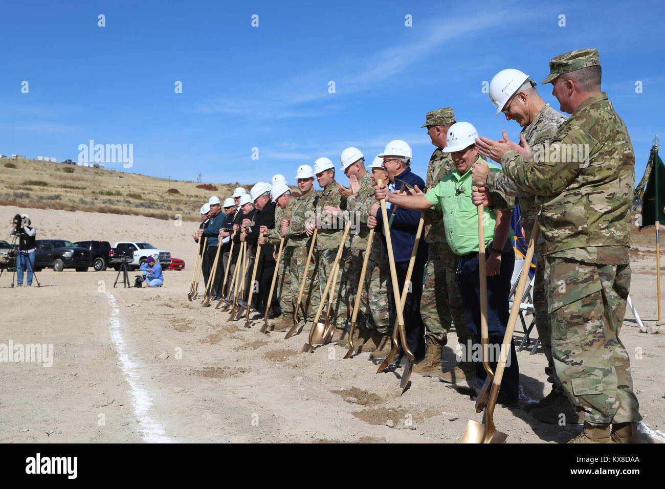 US military army National Guard training and assisting in the field ...
