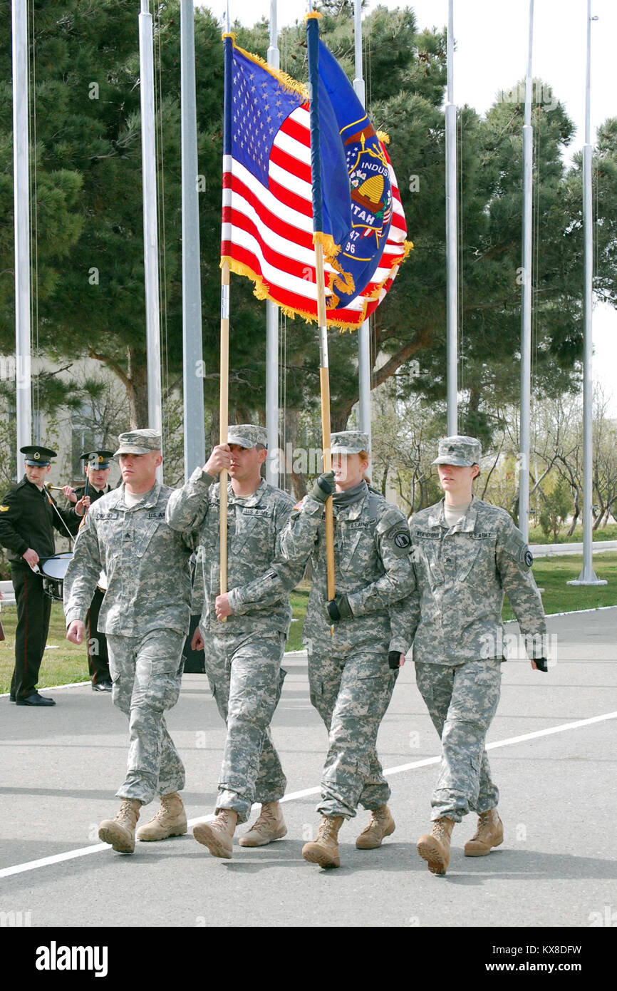 Azerbaijan - Soldiers from the Utah National Guard's 1457th Engineer ...