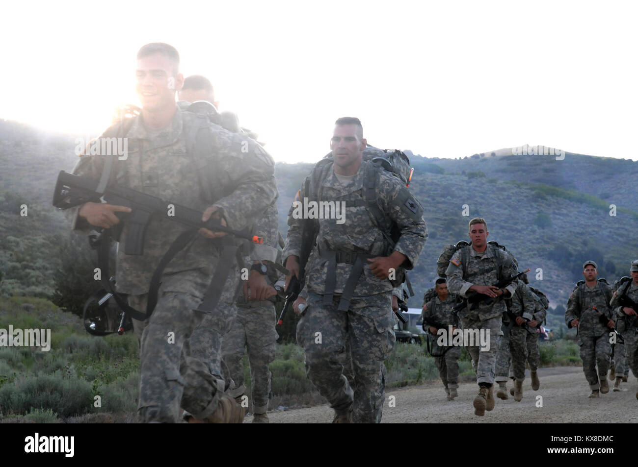 US Army National Guard training Stock Photo - Alamy