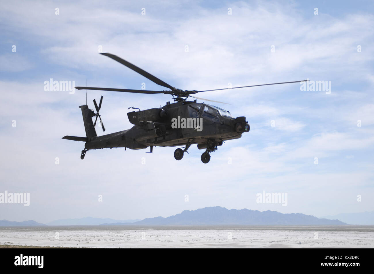 Boeing AH-64 Apache military helicopter Stock Photo - Alamy