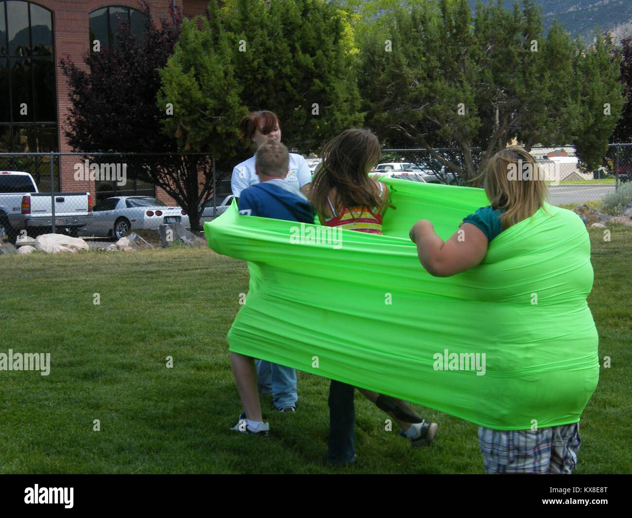 US military families sports and fun day Stock Photo - Alamy