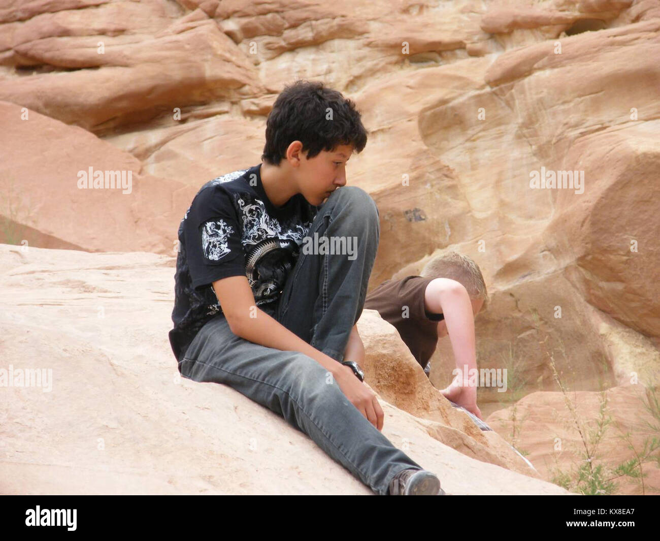 U.S. military families having fun day out Stock Photo - Alamy