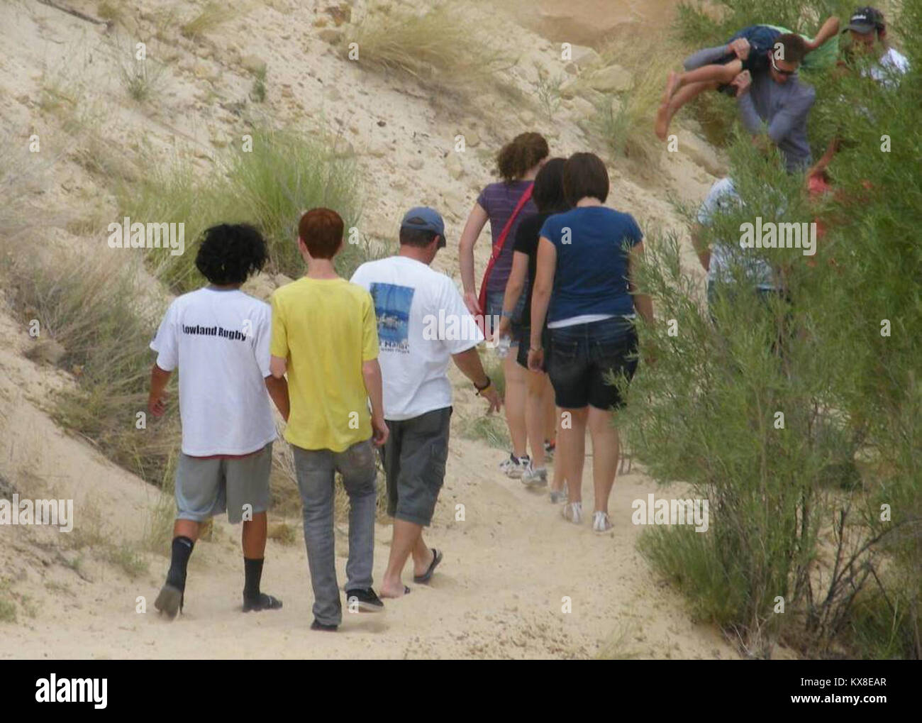 U.S. military families having fun day out Stock Photo - Alamy