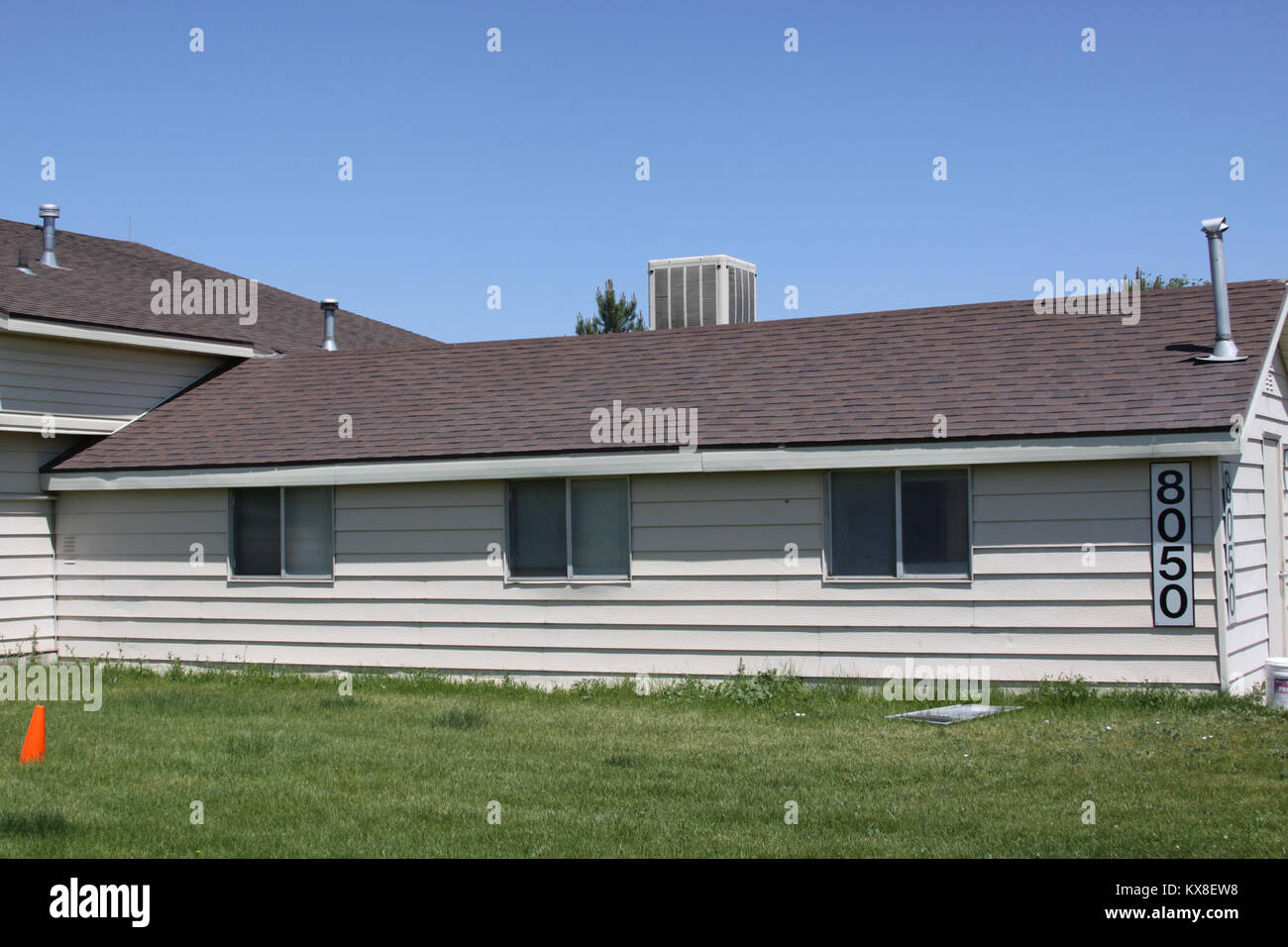 US military base housing construction Stock Photo - Alamy