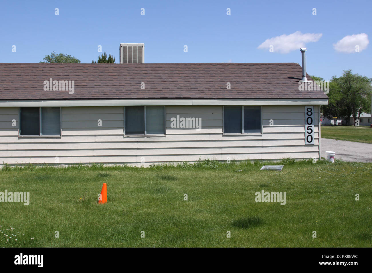 US military base housing construction Stock Photo - Alamy