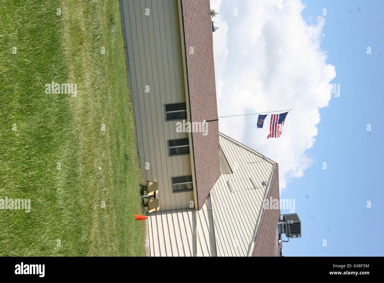 US Boy Scouts base housing construction Stock Photo - Alamy