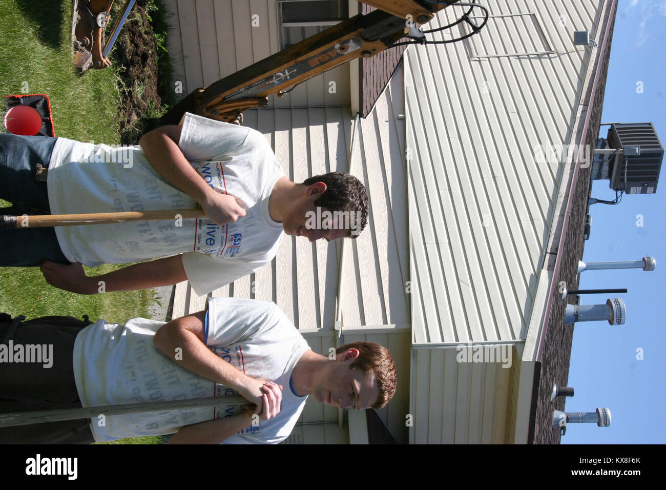 US military base housing construction Stock Photo - Alamy
