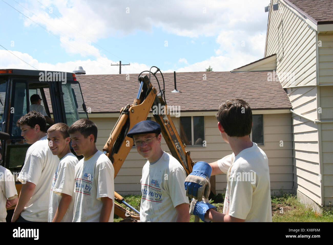 US military base housing construction Stock Photo - Alamy