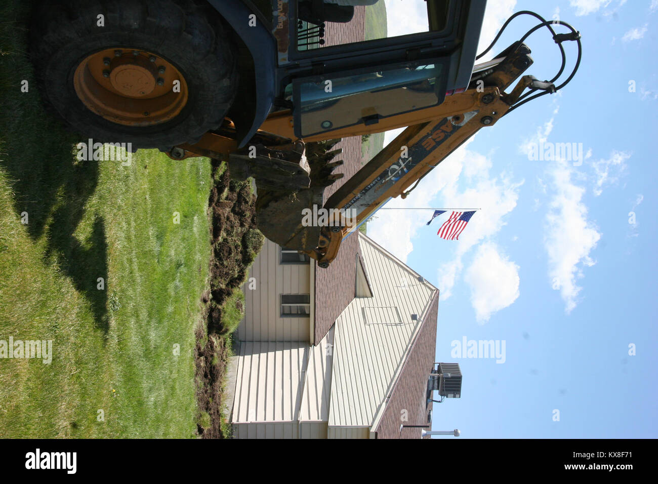 US military base housing construction Stock Photo - Alamy