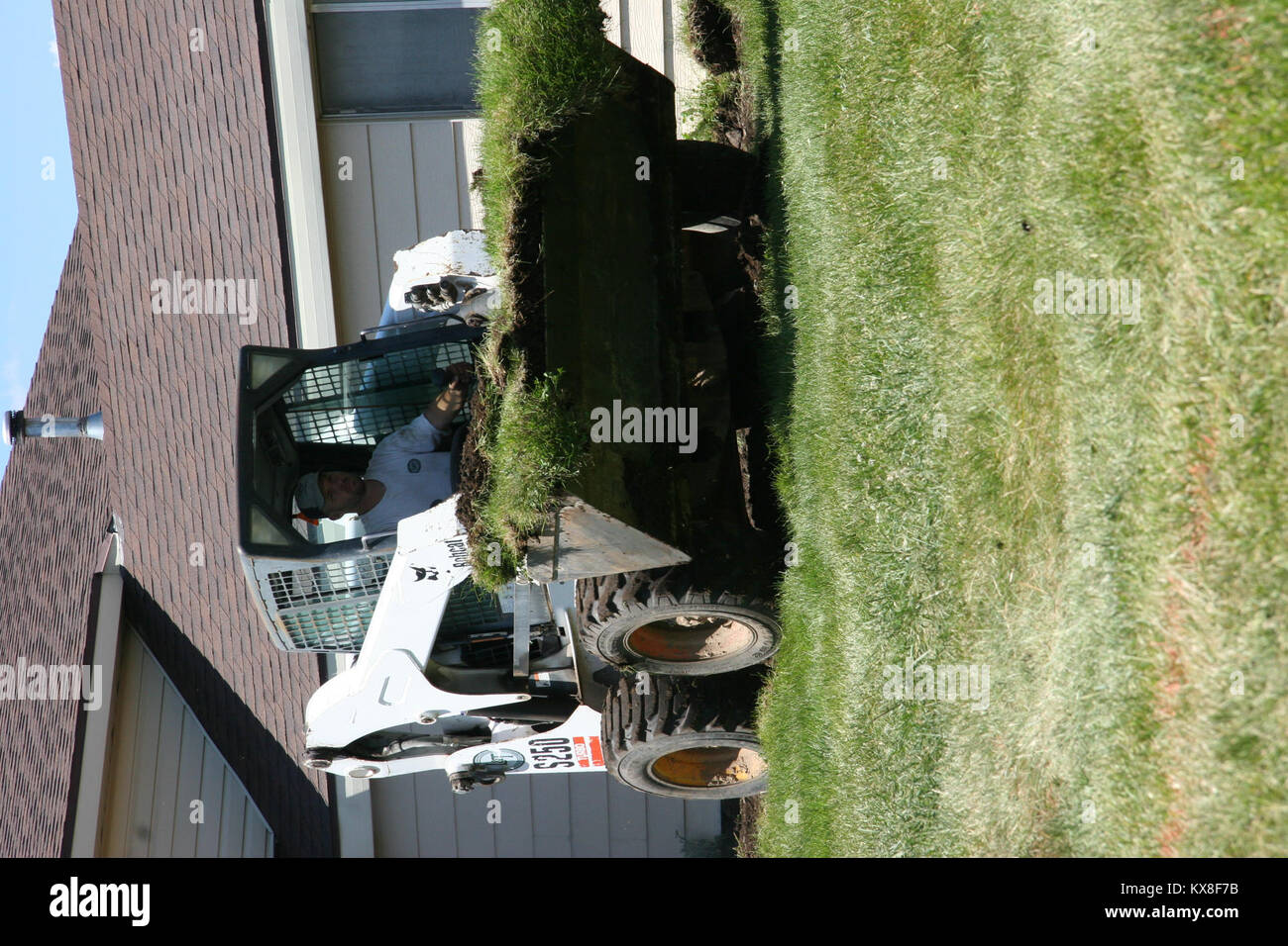 US military base housing construction Stock Photo - Alamy