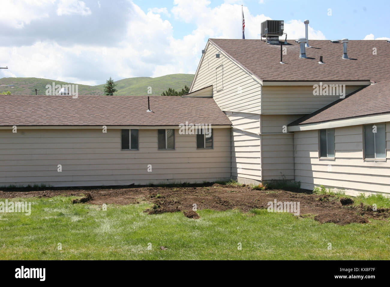 US military base housing construction Stock Photo - Alamy